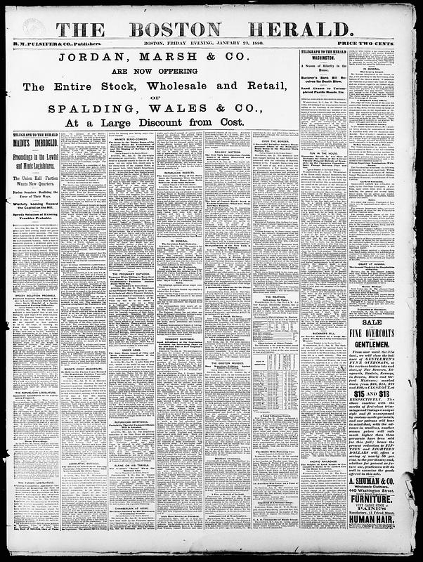 The Boston Herald. January 23, 1880 - Digital Commonwealth