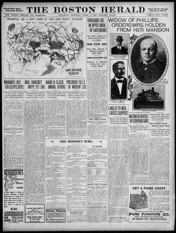 The Boston Herald. April 08, 1905 - Digital Commonwealth
