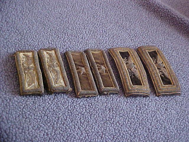 Set of 3 pairs of epaulets - Digital Commonwealth