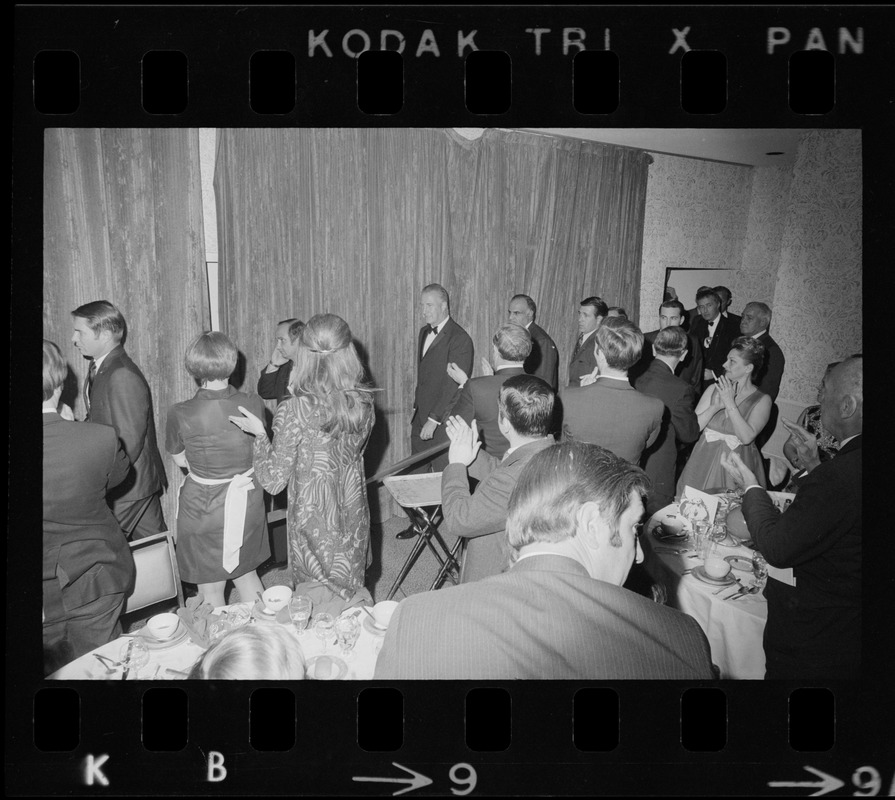 United States Vice President Spiro Agnew arriving at Middlesex Club's ...