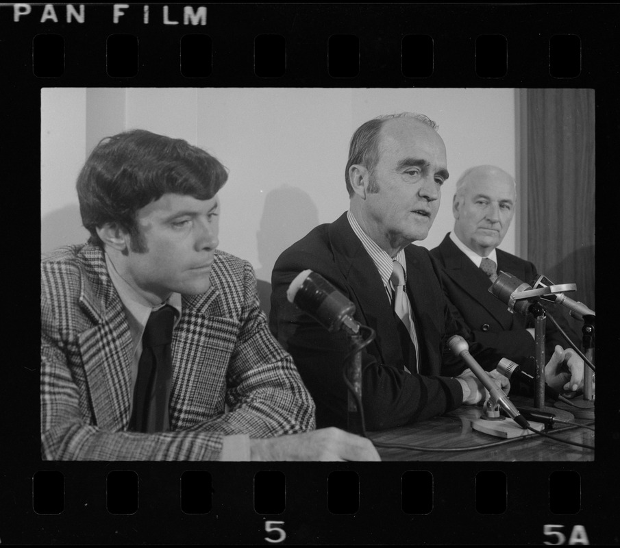 Patriots' Upton Bell, Phil Bengtson, Bill Sullivan - Digital Commonwealth