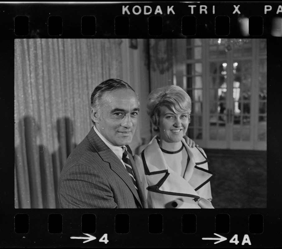 Gubernatorial candidate Francis X. Bellotti and wife - Digital Commonwealth