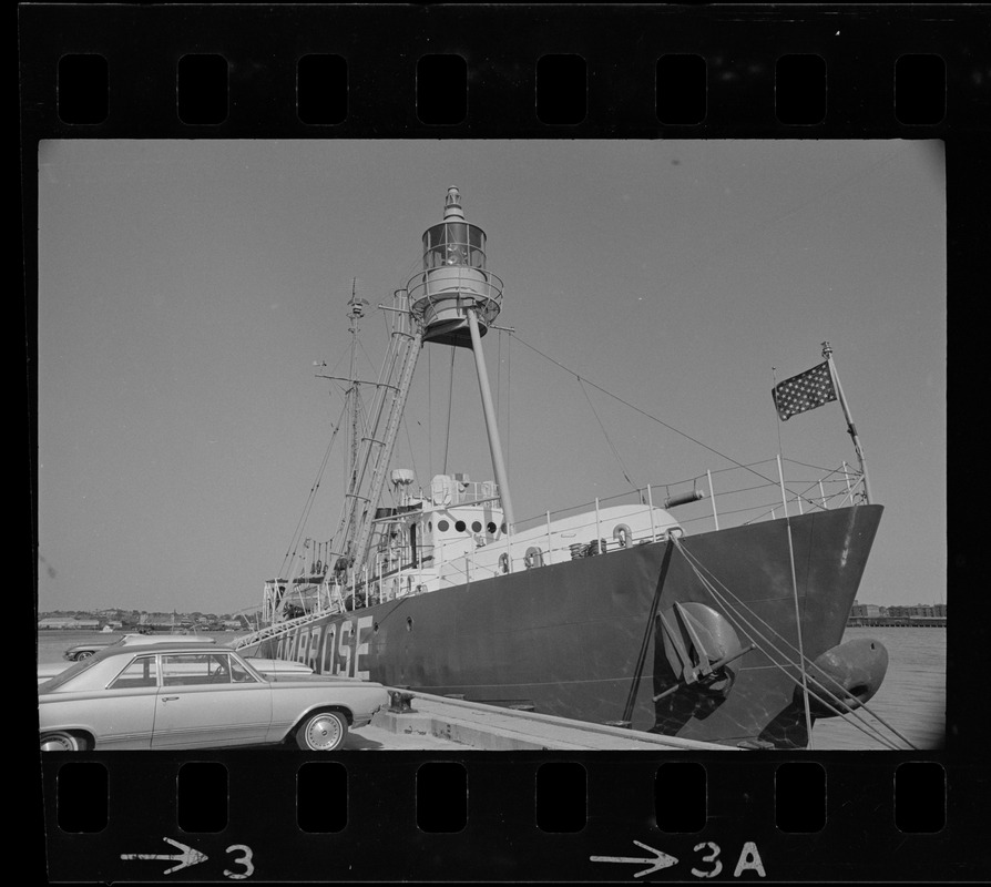 The Ambrose Lightship, for years a fixture at the entrance to New York ...