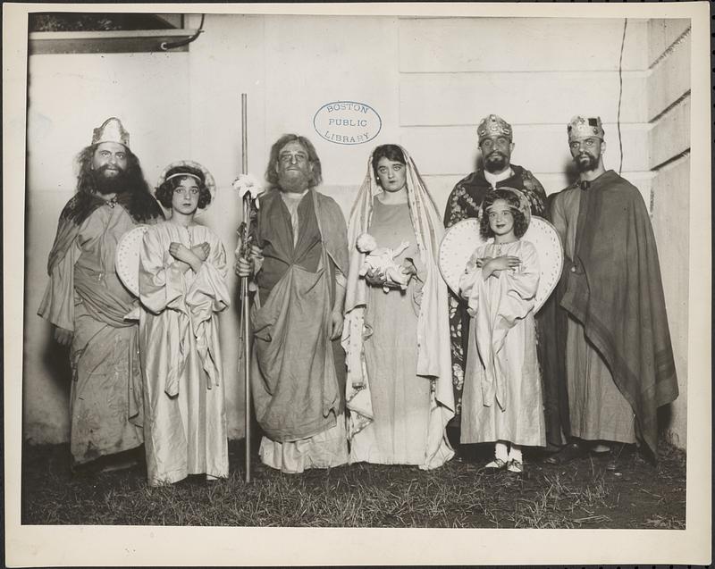 Tercentenary, Syrian Night Pageant, Boston Common, nativity of Christ ...