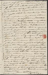 Mashpee Revolt, 1833-1834 - Letter from Josiah J. Fiske to Gov. Levi ...