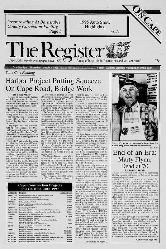 The Register. March 02, 1995 - Digital Commonwealth