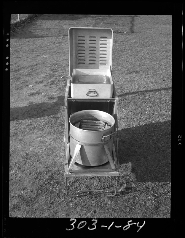 FEL, field cooking set ups - Digital Commonwealth