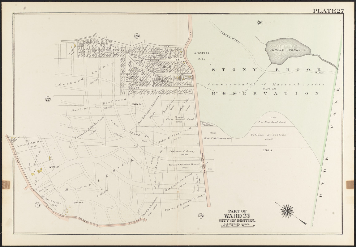 Atlas of the city of Boston, West Roxbury - Digital Commonwealth