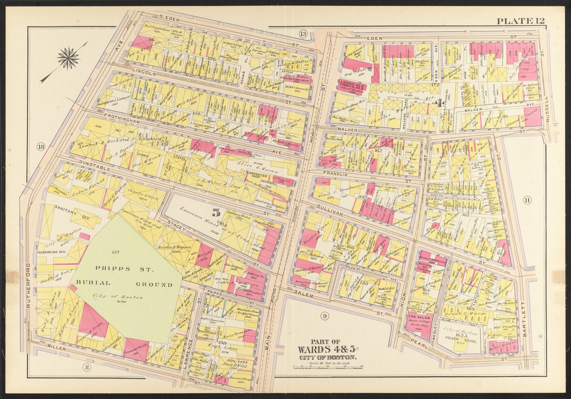 Atlas of the city of Boston, Charlestown and East Boston - Digital ...
