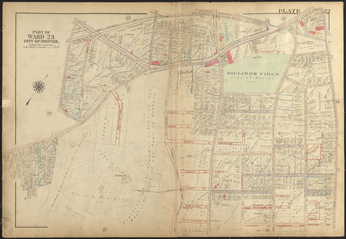 Atlas of the city of Boston, West Roxbury - Digital Commonwealth
