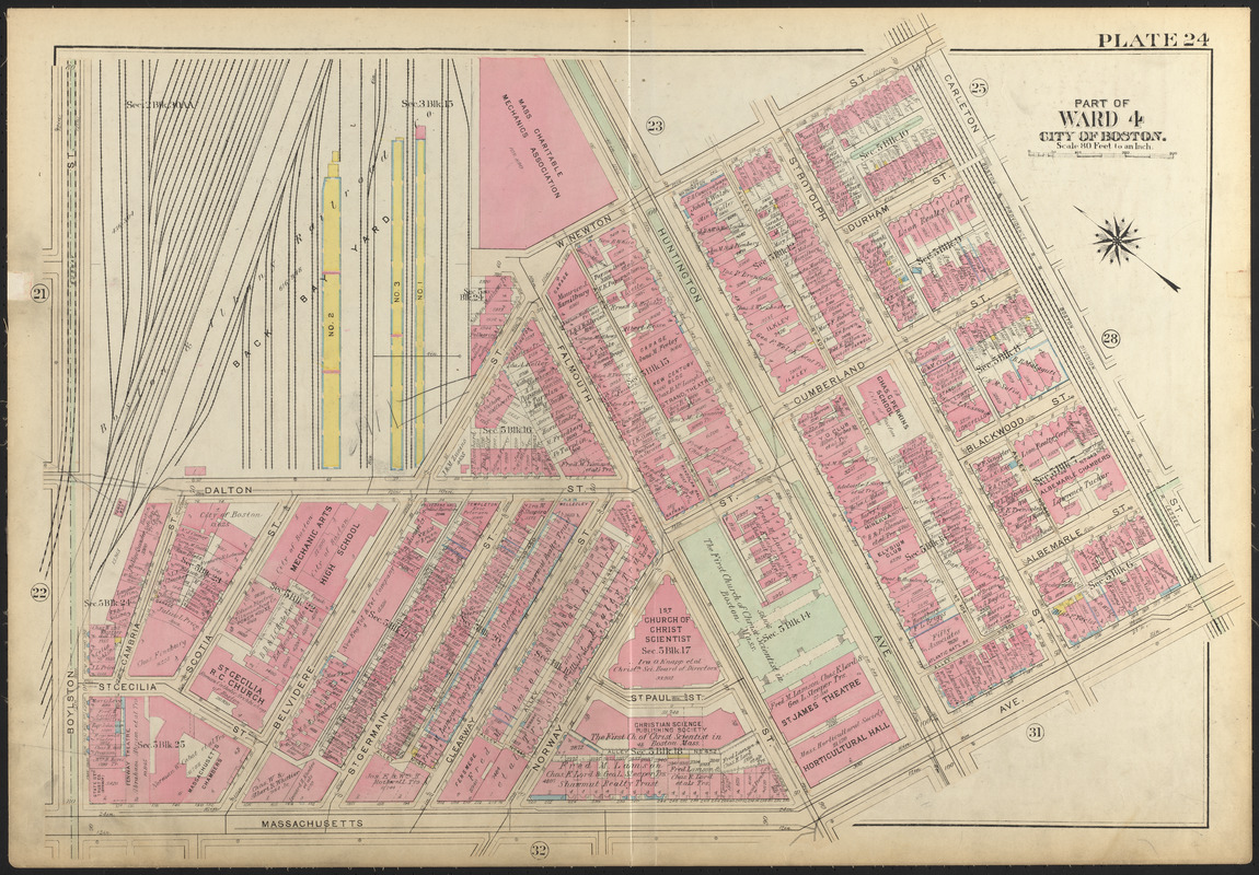 Atlas of the city of Boston, Boston proper and Back Bay - Digital ...