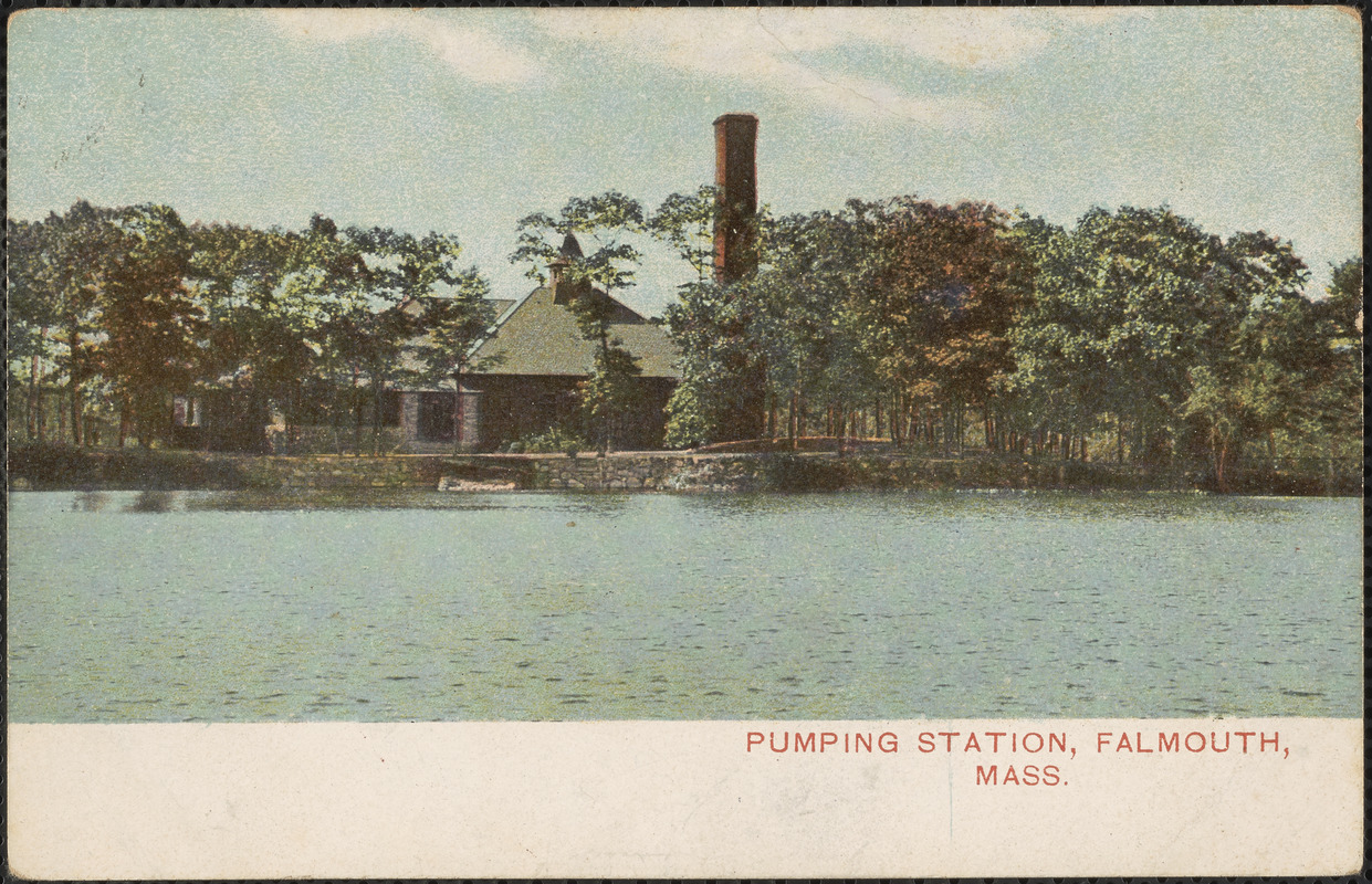 Pumping Station, Falmouth, Mass. - Digital Commonwealth
