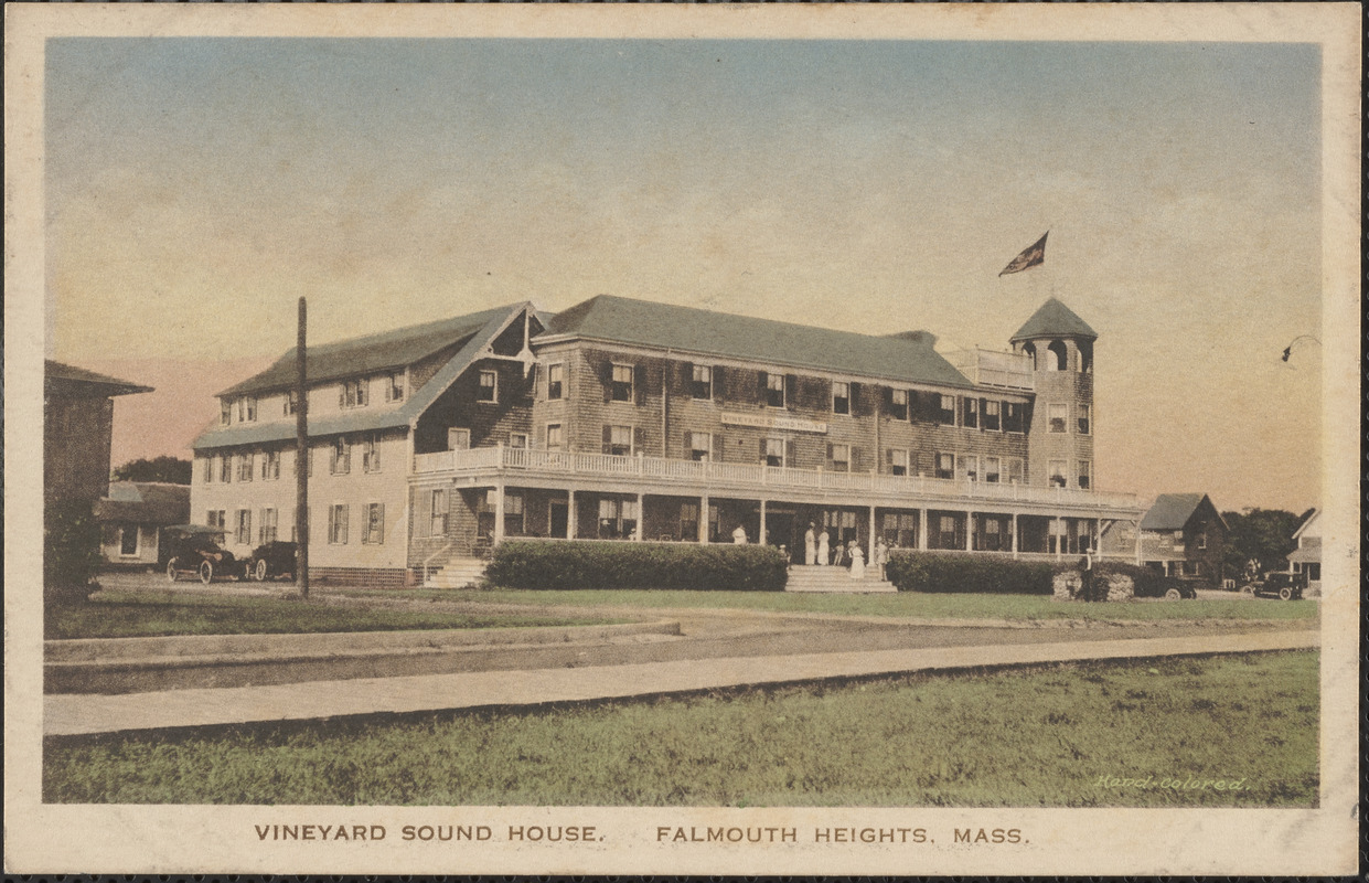 Vineyard Sound House. Falmouth Heights, Mass. - Digital Commonwealth