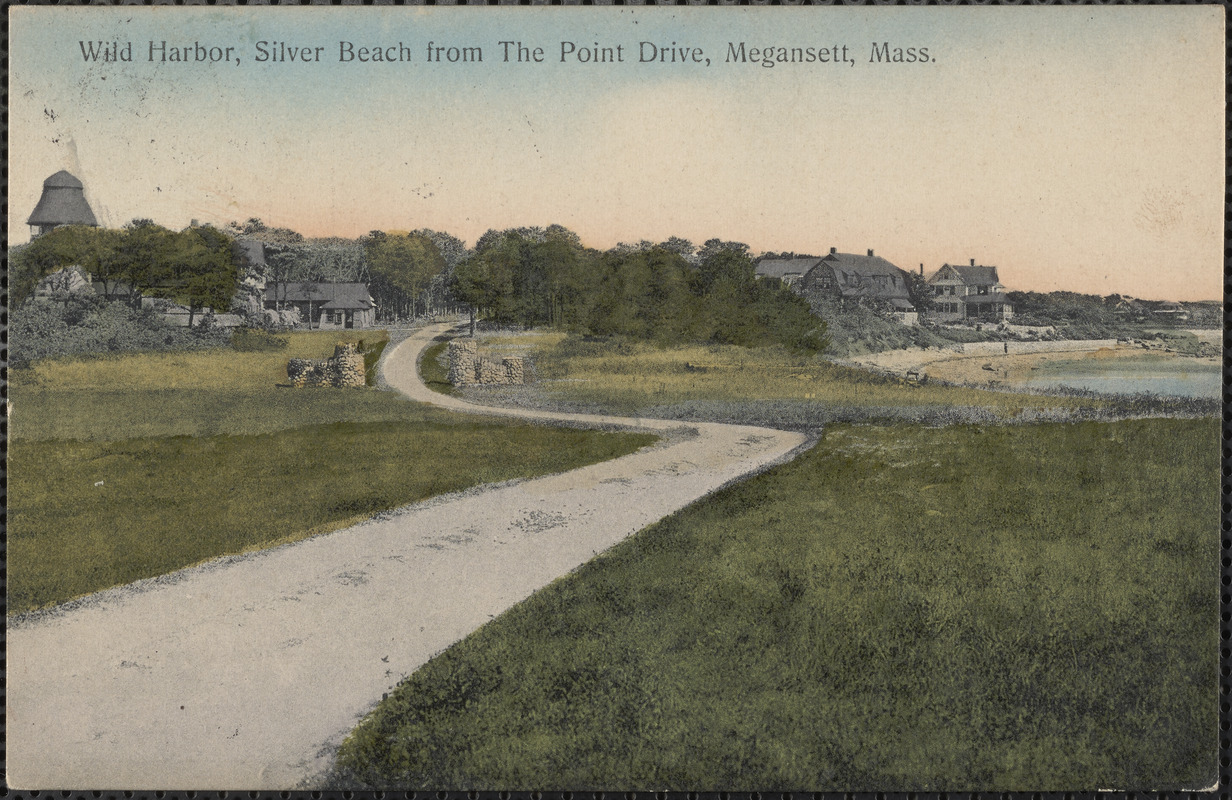 Wild Harbor, Silver Beach from The Point Drive, Megansett, Mass ...