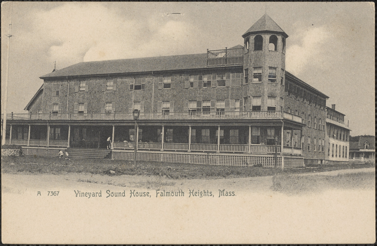 Vineyard Sound House, Falmouth Heights, Mass. - Digital Commonwealth