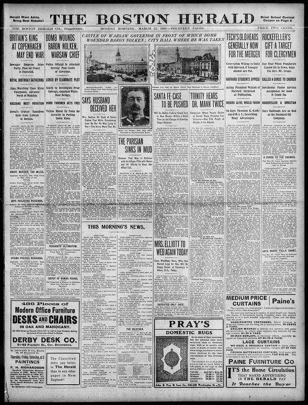 The Boston Herald. March 27, 1905 - Digital Commonwealth