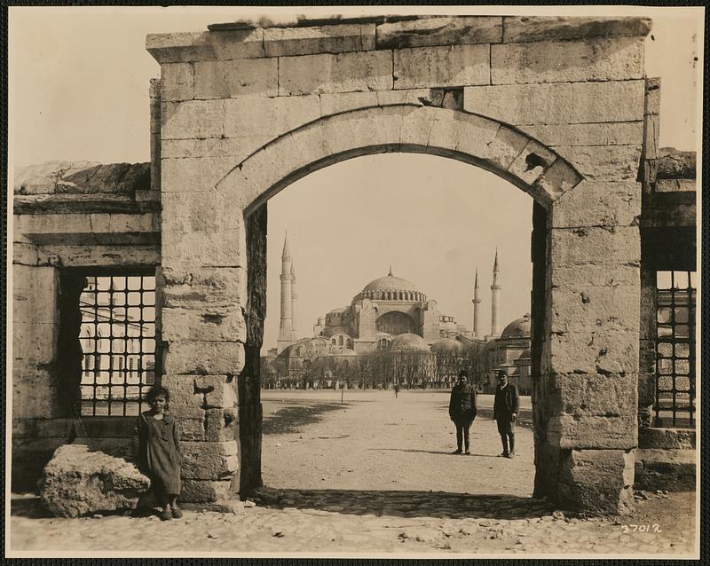 Sta. Sophia, the principle mosque of Constantinople and one of the ...