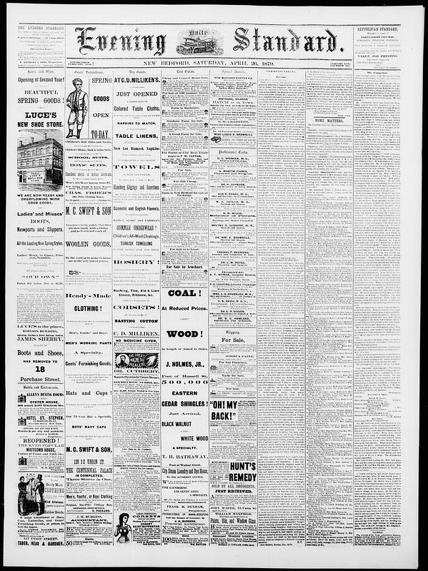 Evening Standard. April 26, 1879 - Digital Commonwealth