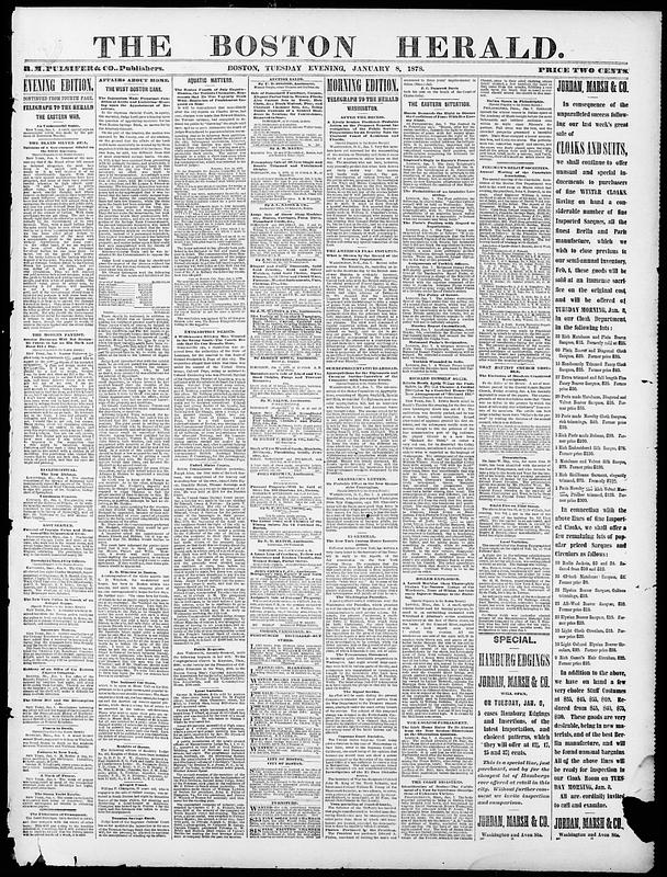 The Boston Herald. January 08, 1878 - Digital Commonwealth