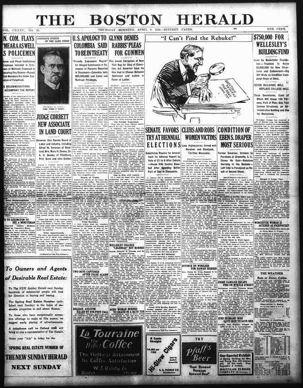 The Boston Herald. April 09, 1914 - Digital Commonwealth
