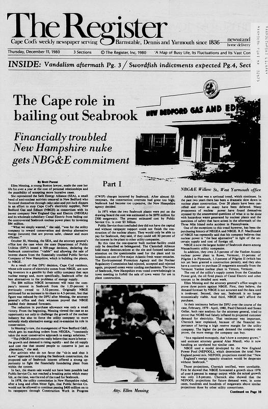 The Register. December 11, 1980 - Digital Commonwealth
