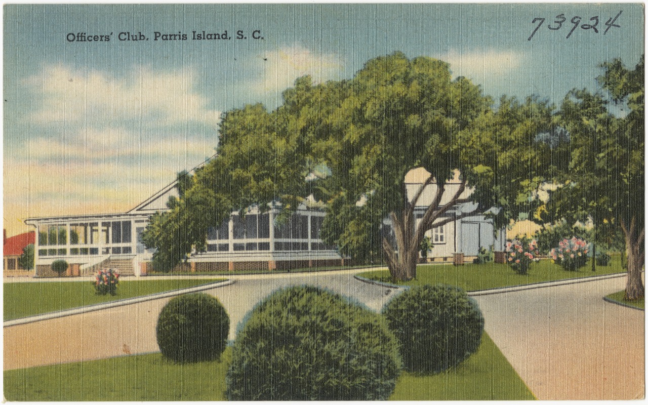 Officer's Club, Parris Island, S. C. - Digital Commonwealth
