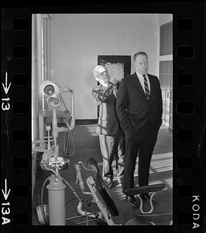 Sherriff John W. Sears and Jail Master Vincent Rice during City Council ...
