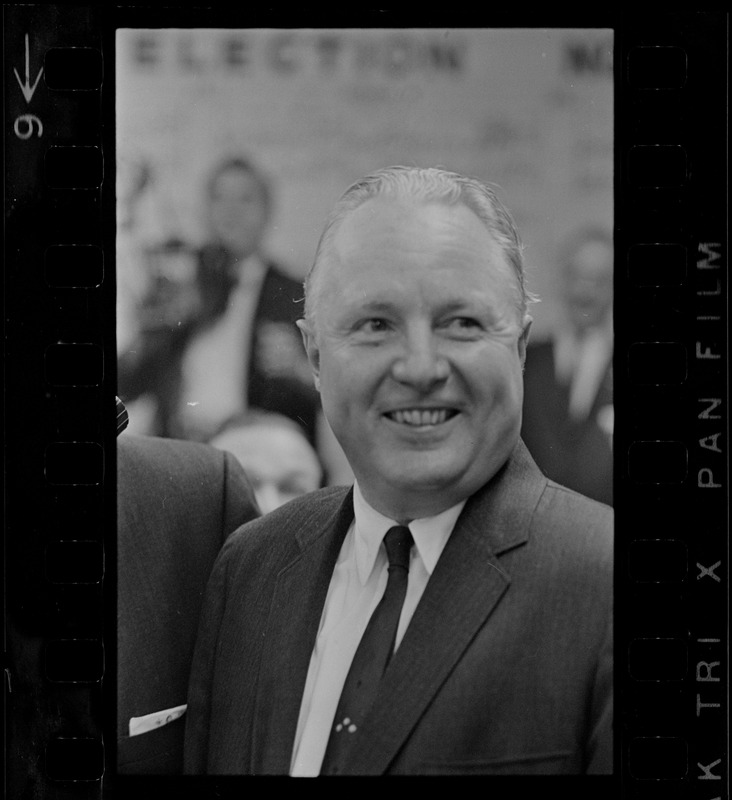 Boston Mayor John Collins on the night of his re-election - Digital ...