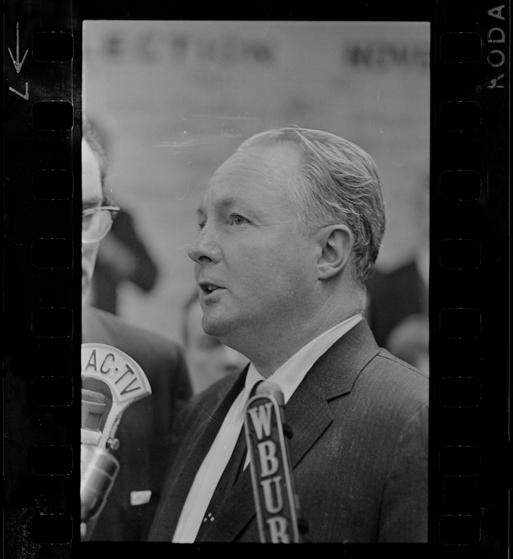 Boston Mayor John Collins on the night of his re-election - Digital ...