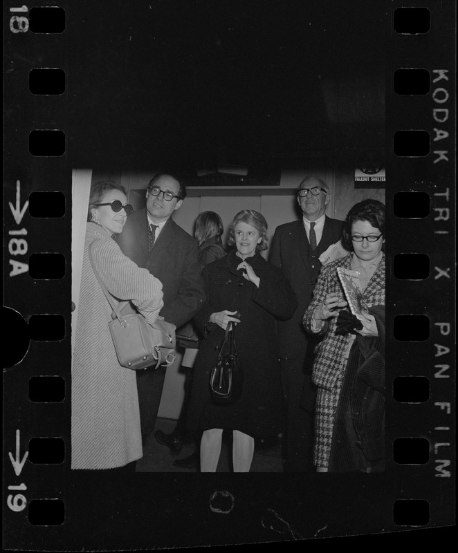 William Sloane Coffin, Jane Spock and Dr. Benjamin Spock at the Federal ...