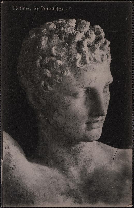 Hermes, by Praxiteles, 1. c. - Digital Commonwealth