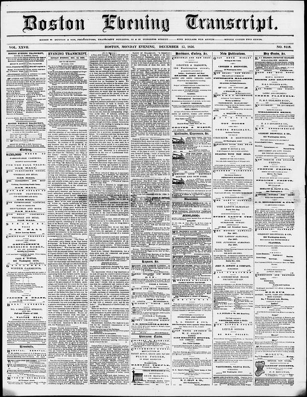 Boston Evening Transcript - Digital Commonwealth