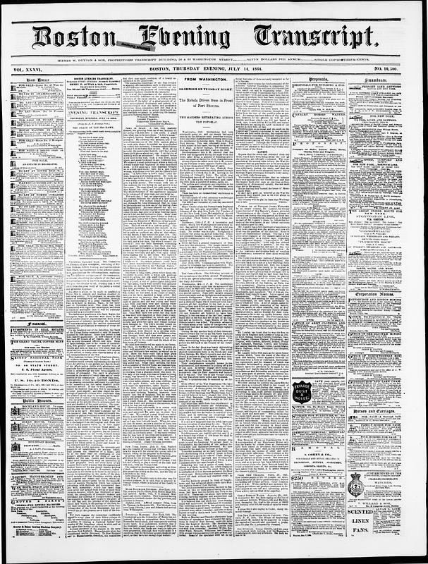 Boston Evening Transcript - Digital Commonwealth