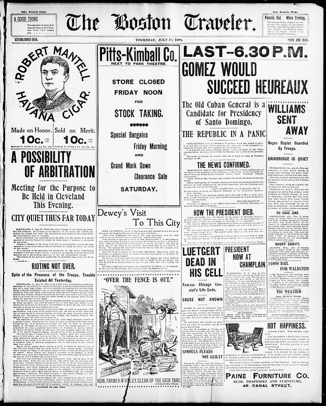 The Boston Traveler. July 27, 1899 - Digital Commonwealth