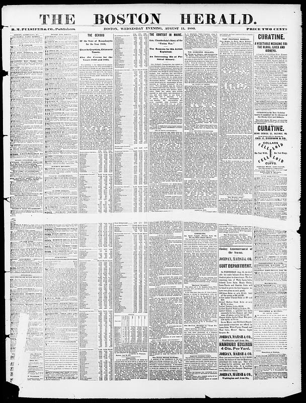 The Boston Herald. August 11, 1880 - Digital Commonwealth