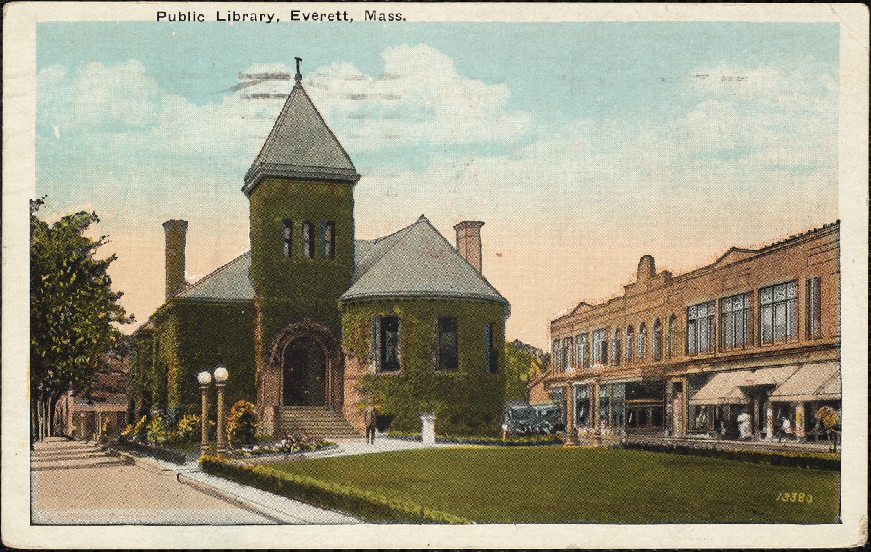 Public library, Everett, Mass. - Digital Commonwealth