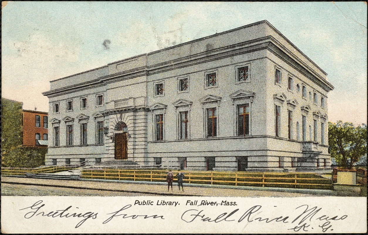 Public library. Fall River, Mass. - Digital Commonwealth