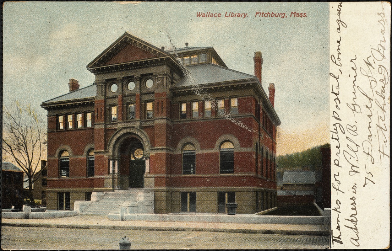 Wallace Library. Fitchburg, Mass. - Digital Commonwealth