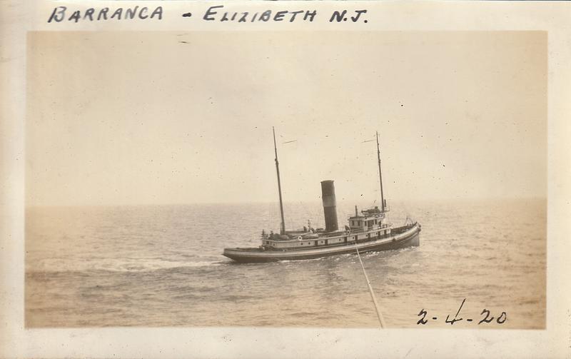 "Pull, pull, you son of a gun!" Barranca, tugboat out of Elizabeth, NJ ...