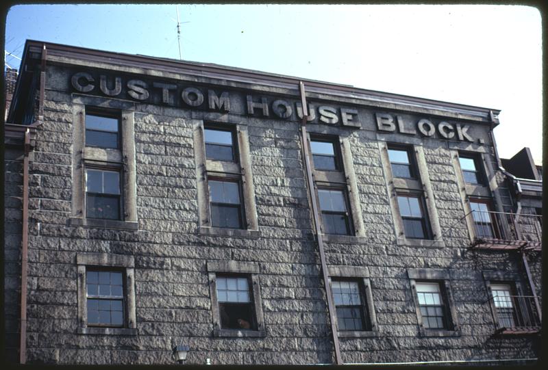 Long Wharf Custom House Block - Digital Commonwealth