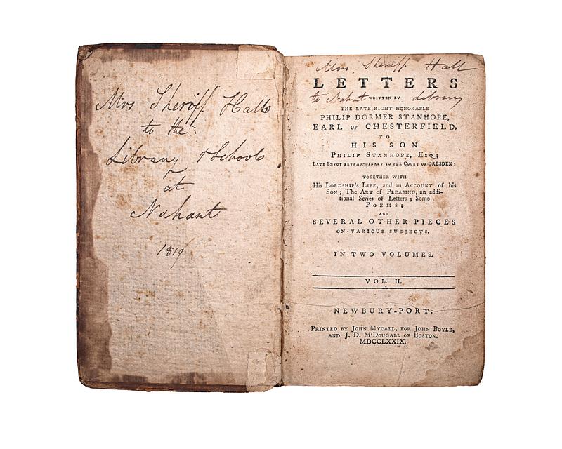 Letters of the Earl of Chesterfield to his son - Digital Commonwealth