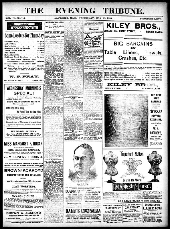 The Evening Tribune. May 16, 1894 - Digital Commonwealth