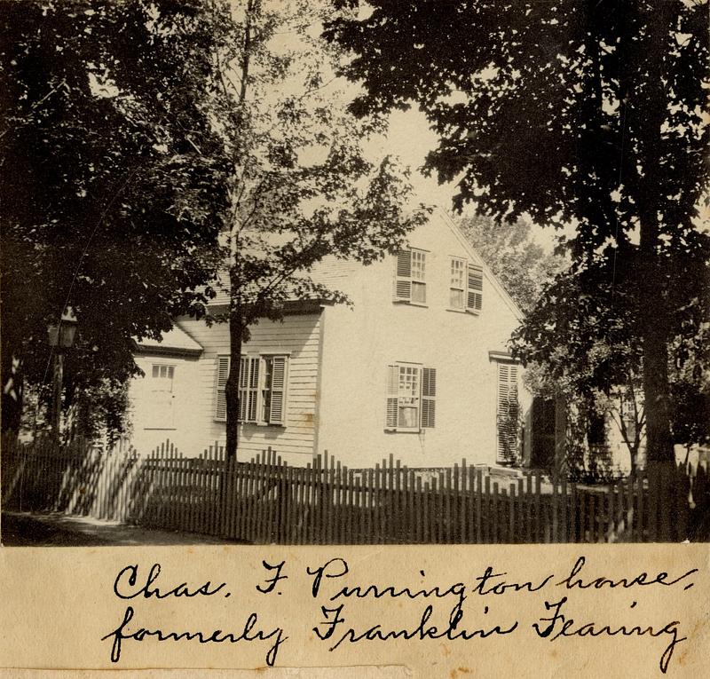 Charles F. Purrington house (formerly Franklin Fearing), South Yarmouth ...