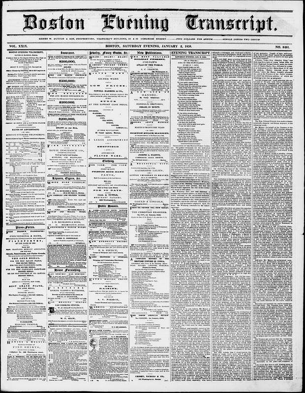 Boston Evening Transcript - Digital Commonwealth