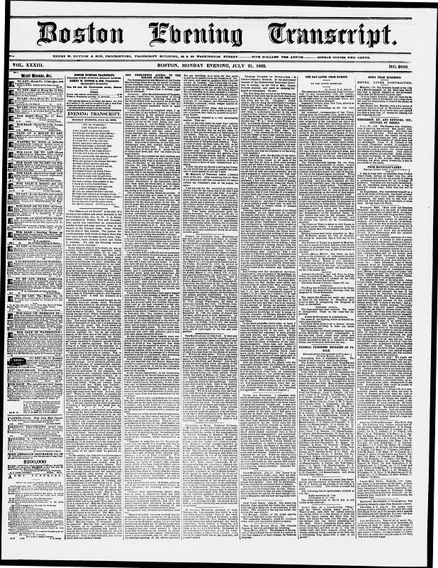 Boston Evening Transcript - Digital Commonwealth