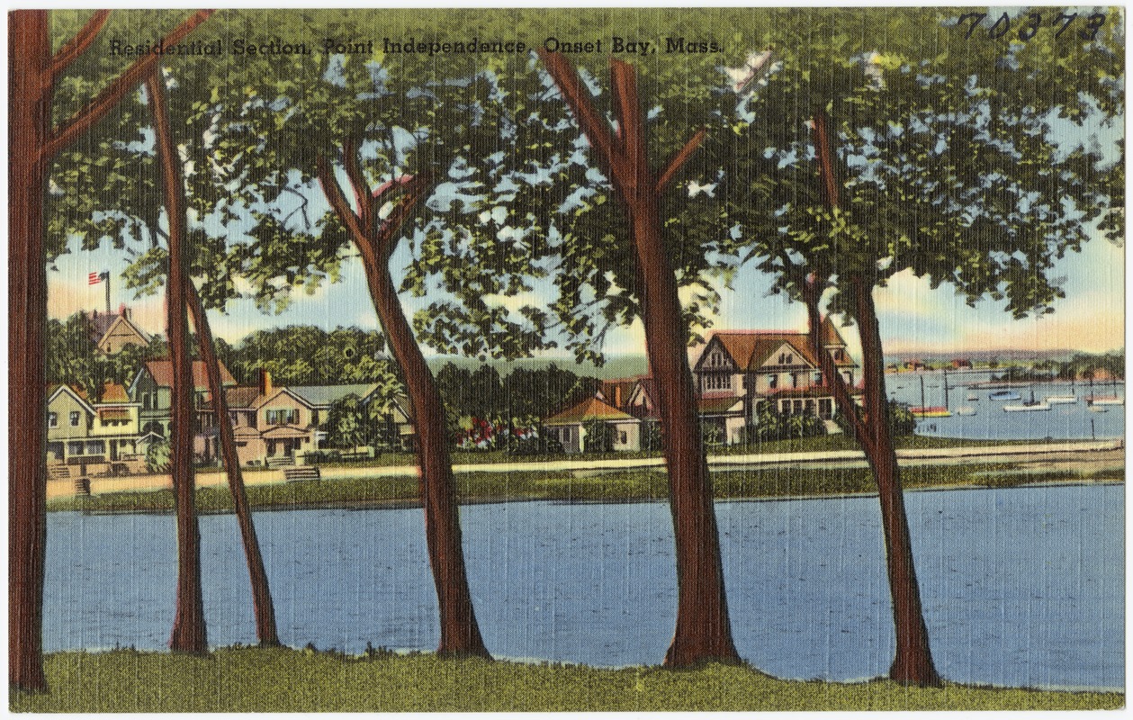 Residential section, Point Independence, Onset Bay, Mass. - Digital ...
