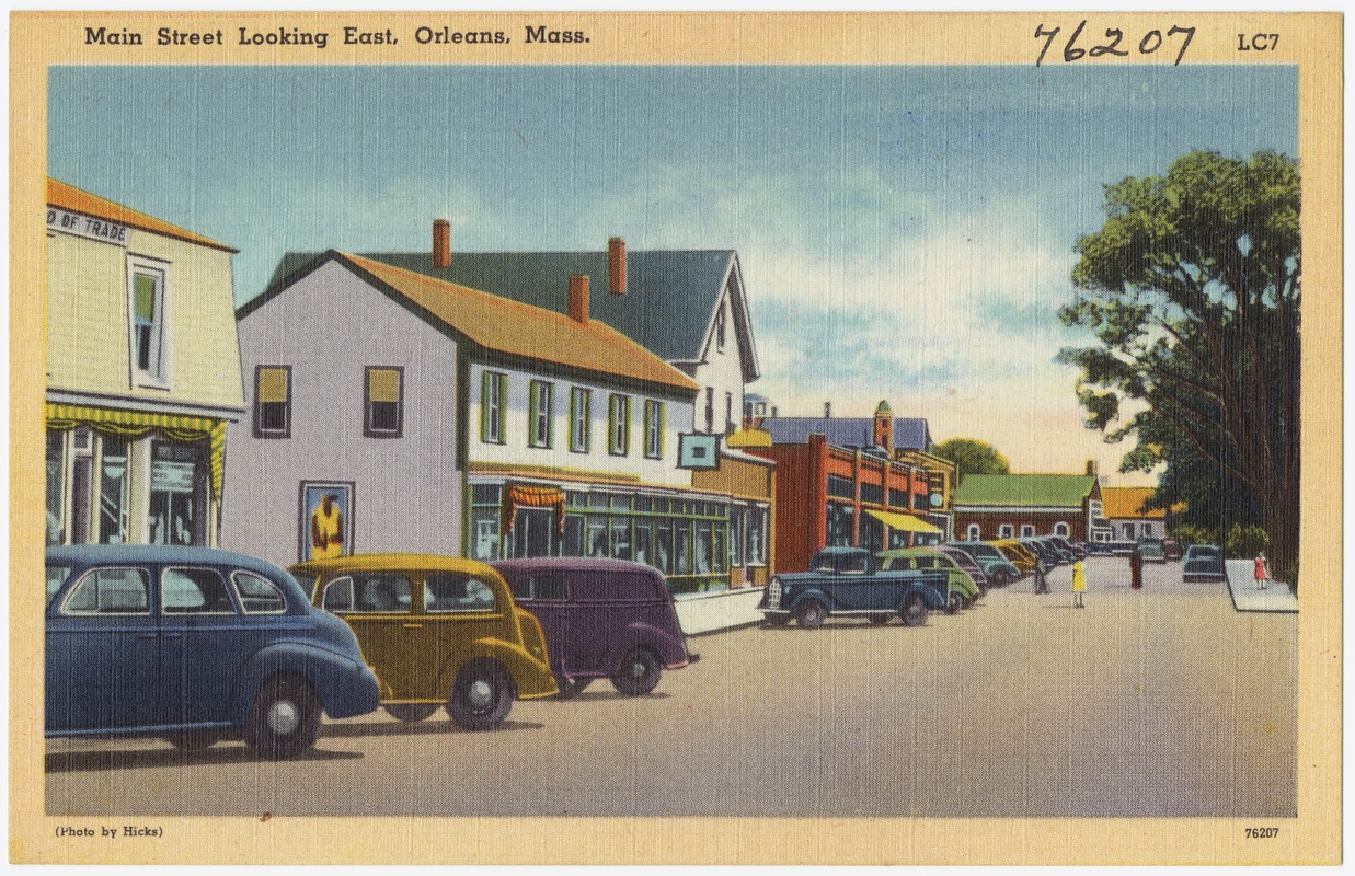 Main Street looking east, Orleans, Mass. - Digital Commonwealth
