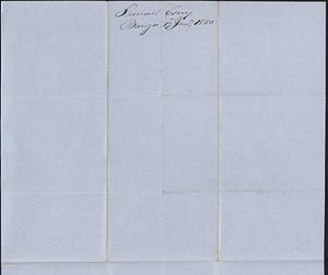 Samuel Cony to George Coffin, 17 January 1850 - Digital Commonwealth