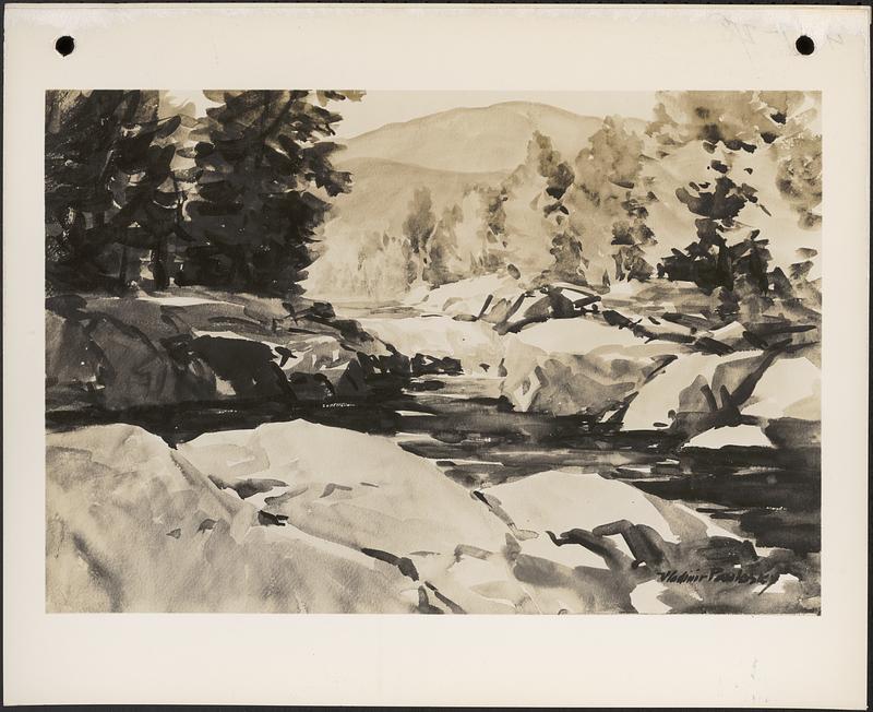 The brook - Digital Commonwealth