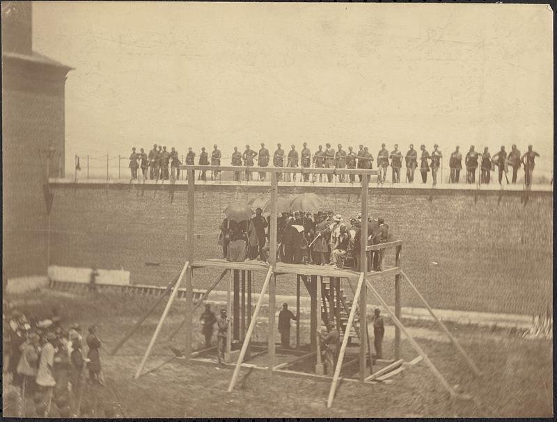 The execution of Mrs. Surratt and the Lincoln assassination ...